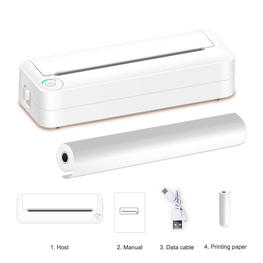 A4-Portable-Paper-Printer-X8-Thermal-Printing-Wireless-BT-Connect ...