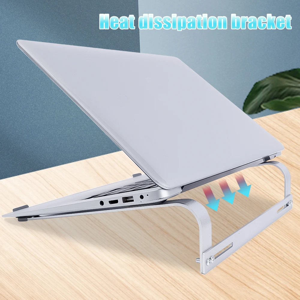 Adjustable-Aluminum-Laptop-Stand-Portable-Notebook-Support-Holder-For ...