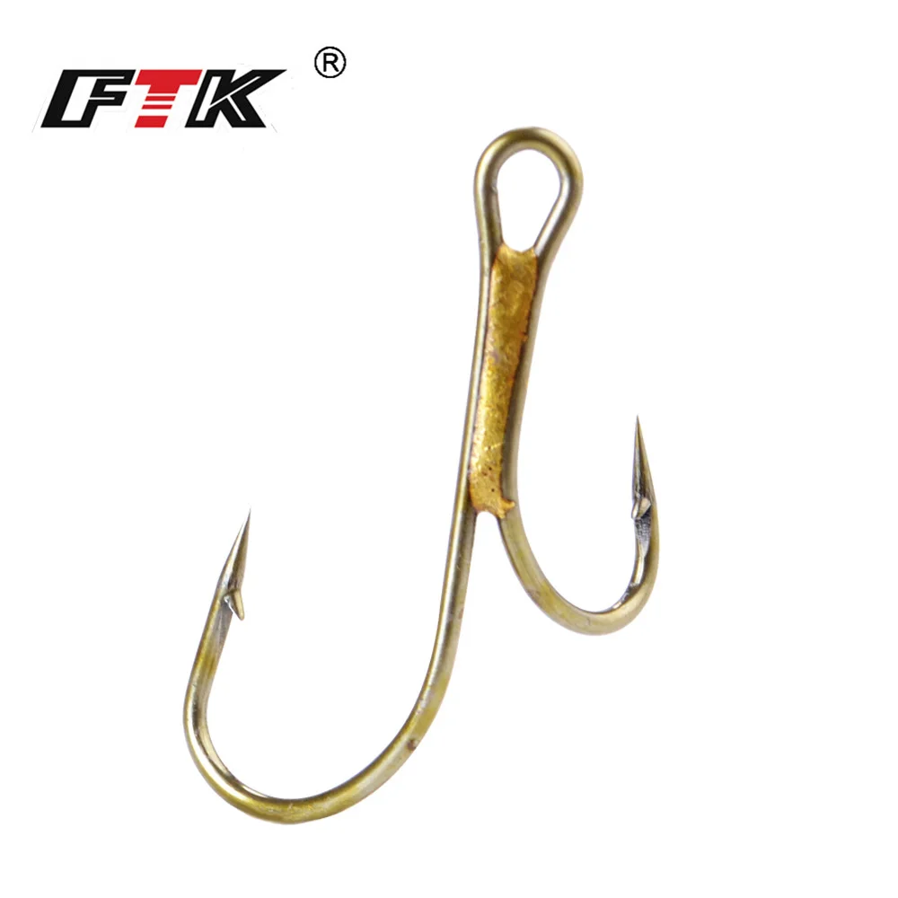 FTK-20pcs-Double-Fishing-Hook-High-Carbon-Steel-Golden-Barbed-Hook-1-2 ...