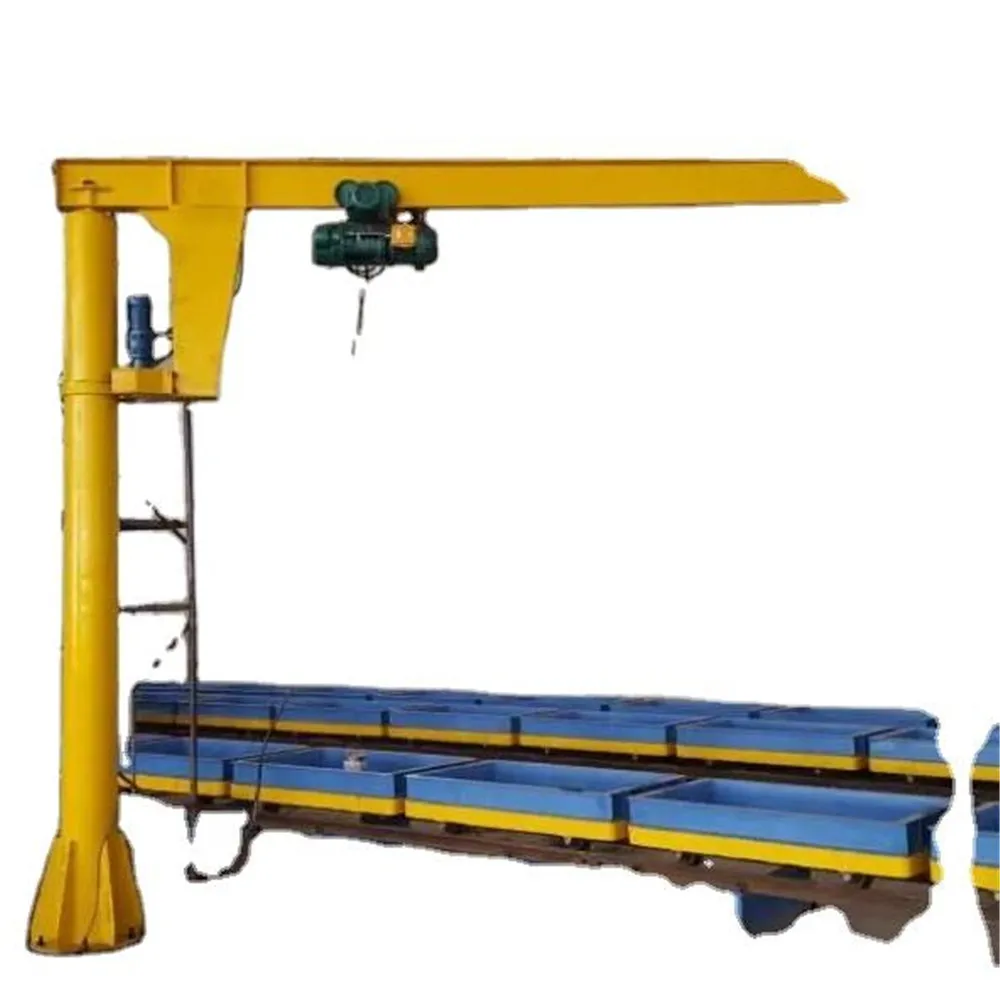 1Ton 2Tons Cantilever Jib Crane With Electric Hoist
