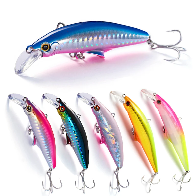 1pcs-120mm-45g-Sinking-Minnow-Wobblers-Fishing-Tackle-Treble-Hooks-Saltwater-Bass-Lure-Fishing ...