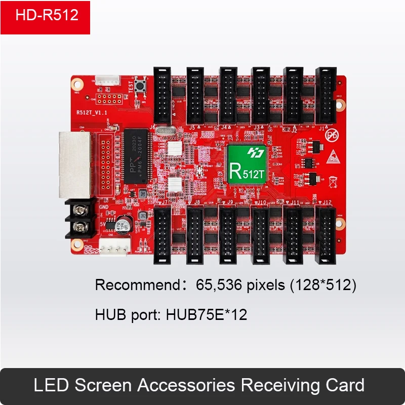 Huidu-HD-R508-R512-R516-R500-HUB75E-Port-Full-Color-LED-Screen ...