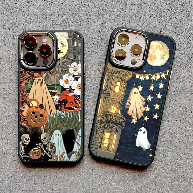 Fashion Ghost creativity Phone Case For iphone 16 15 14 11 13 12 Pro ...