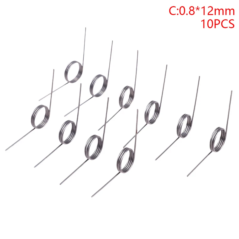 10PCS-8mm-10mm-12mm-Spring-Steel-Or-304-Stainless-Steel-Small-V-Shaped ...