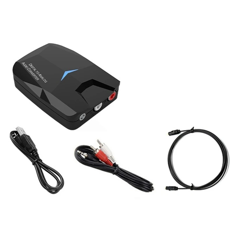 Adaptor Digital Ke Analog 2 In 1 DC 5V TV Bluetooth 5.0 Adaptor Audio ...