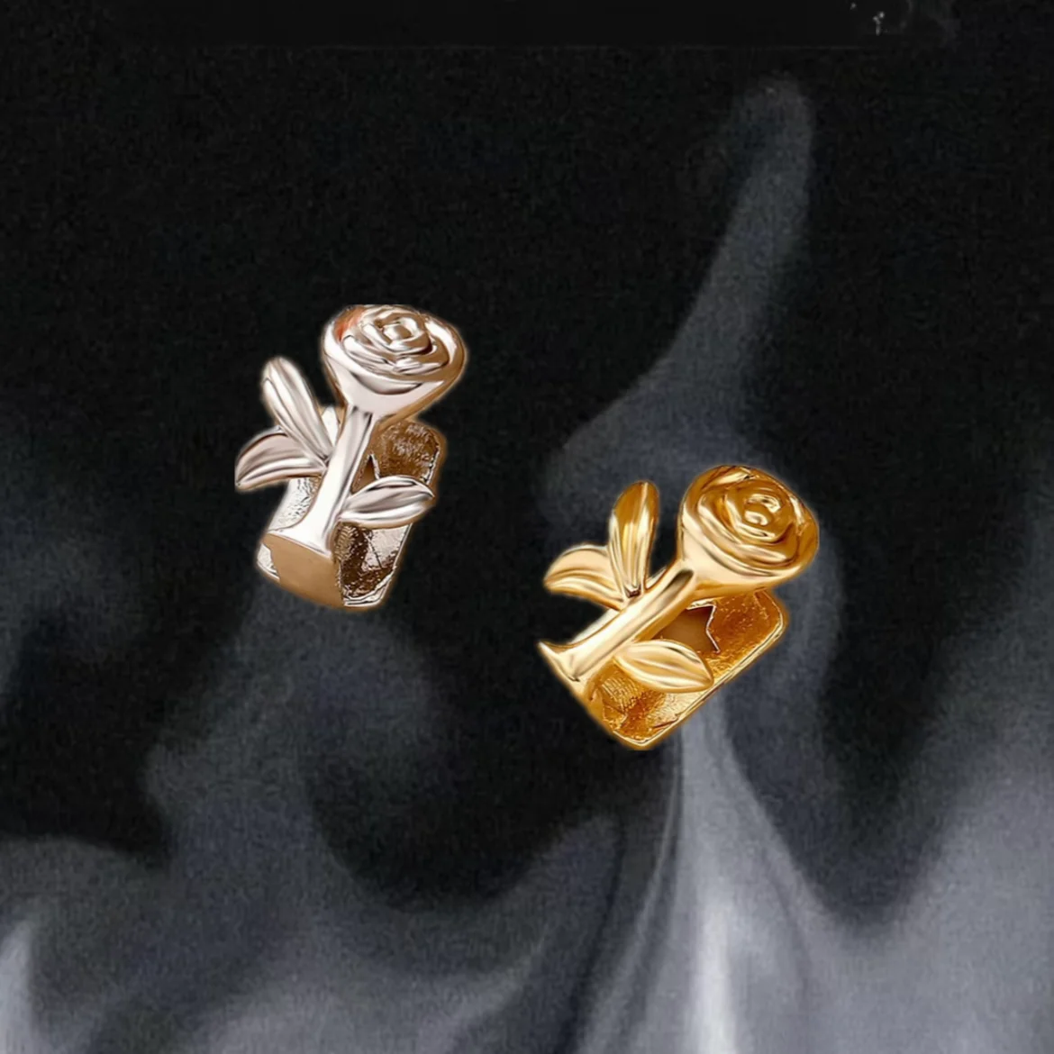 YOUNGX-Trend-Single-Rose-Flower-Teeth-Grillz-Hip-Hop-14K-Gold-Plated ...