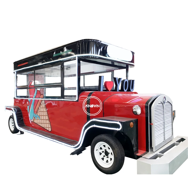 OEM-Vintage-Style-Mobile-Snack-Dinner-Electric-Mini-Fast-Food-Cart ...