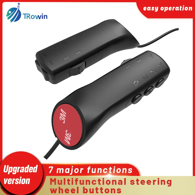 Multi-functional-steering-wheel-in-car-audio-navigation-controller-with ...