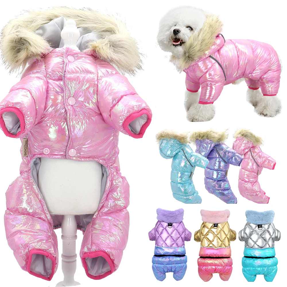 Winter-Warm-Dog-Down-Jacket-Waterproof-Dog-Jumpsuit-Clothes-For-Small ...