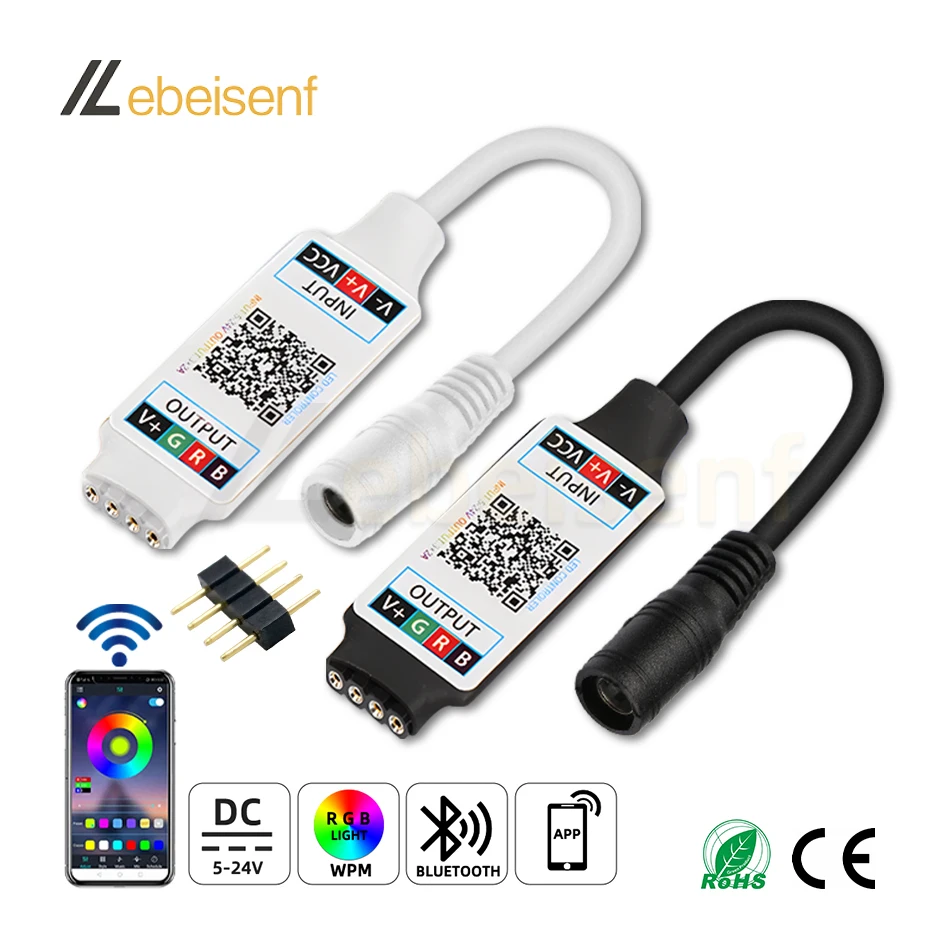 RGB-Controller-5V-12V-24V-Mini-LED-Dimmer-for-5050-2835-FCOB-Colorful ...