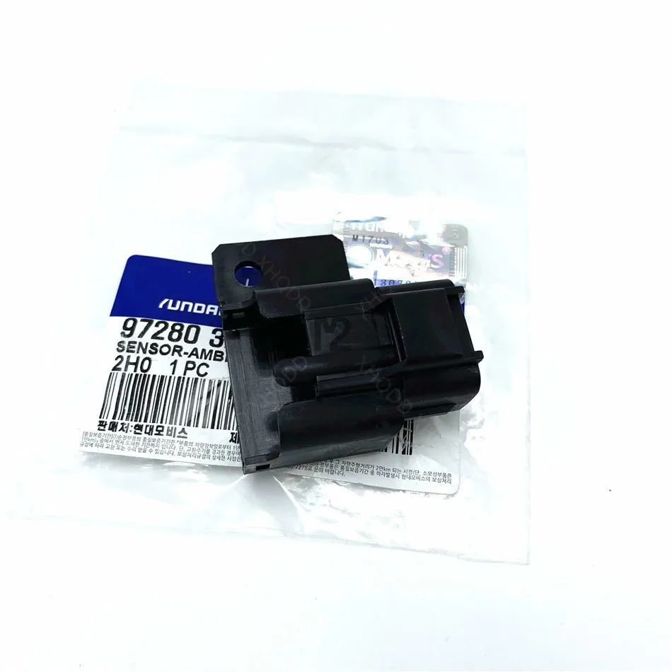 현대 소나타 NF 아반떼 엘란레아 HD 주변 공기 온도 센서, 06 10 용, A/C HVAC, 972803K100 ...