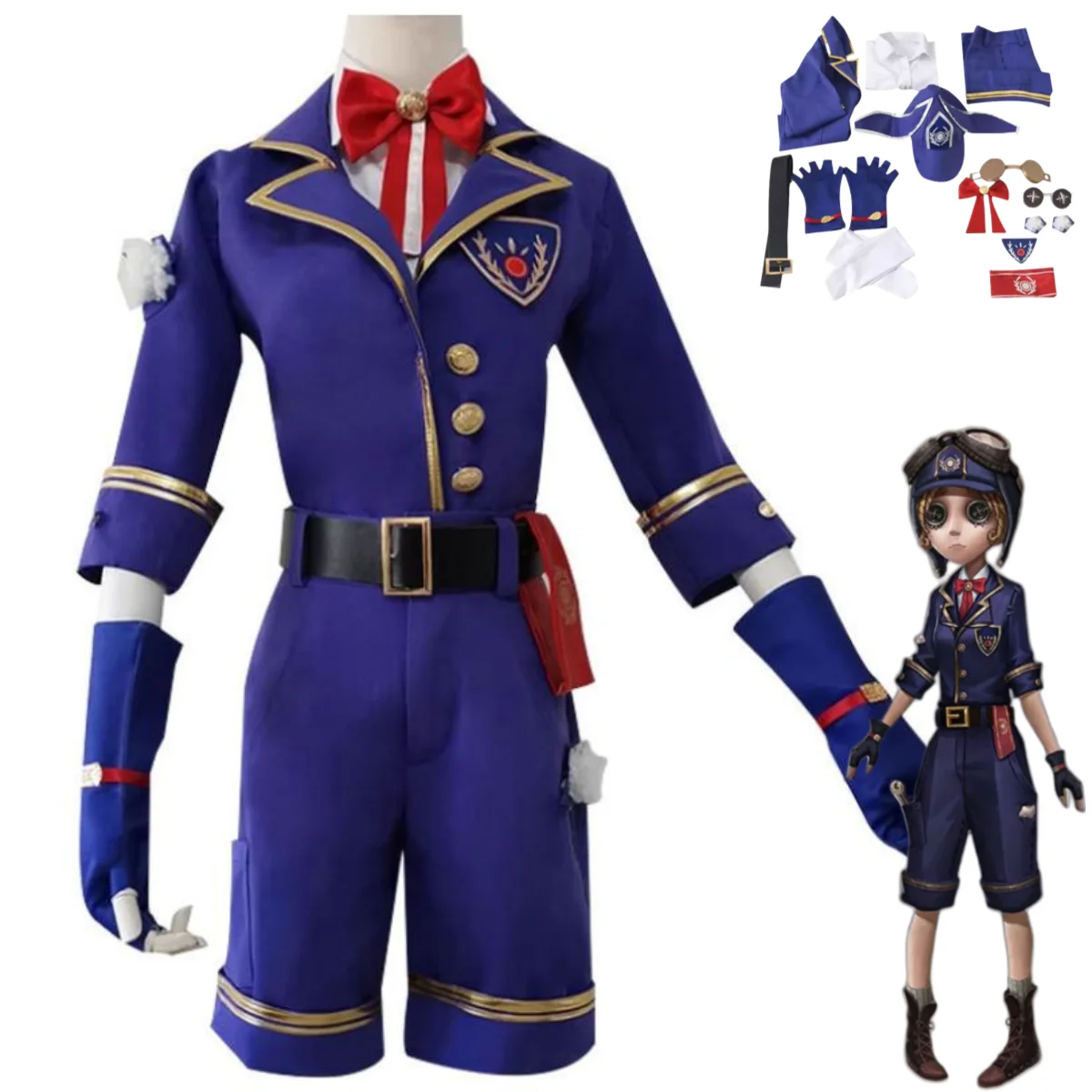 Game Identity Ⅴ Tracy Reznik Mechanic Cosplay Costume Ivory Tower Anime ...