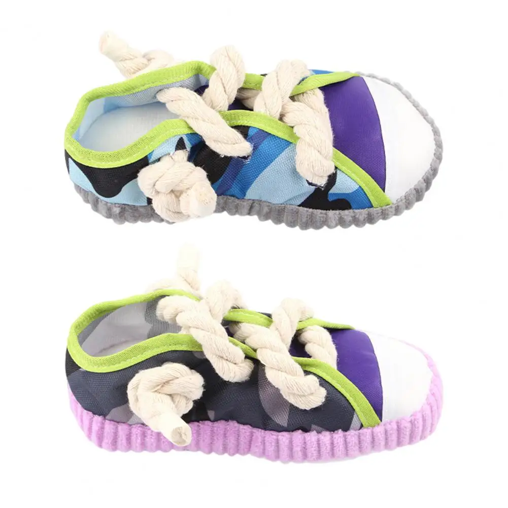 Squeaky-Dog-Toy-for-Anxiety-Relief-Squeaky-Dog-Chew-Toy-Shoe-shaped ...