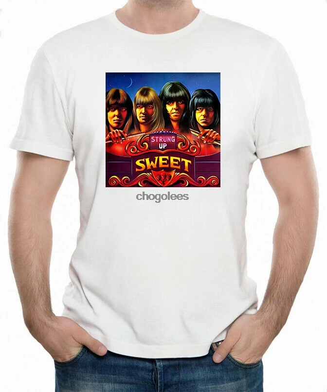 THE SWEET T SHIRT STRUNG UP GLAM ROCK 100% COTTON(1)| | - AliExpress
