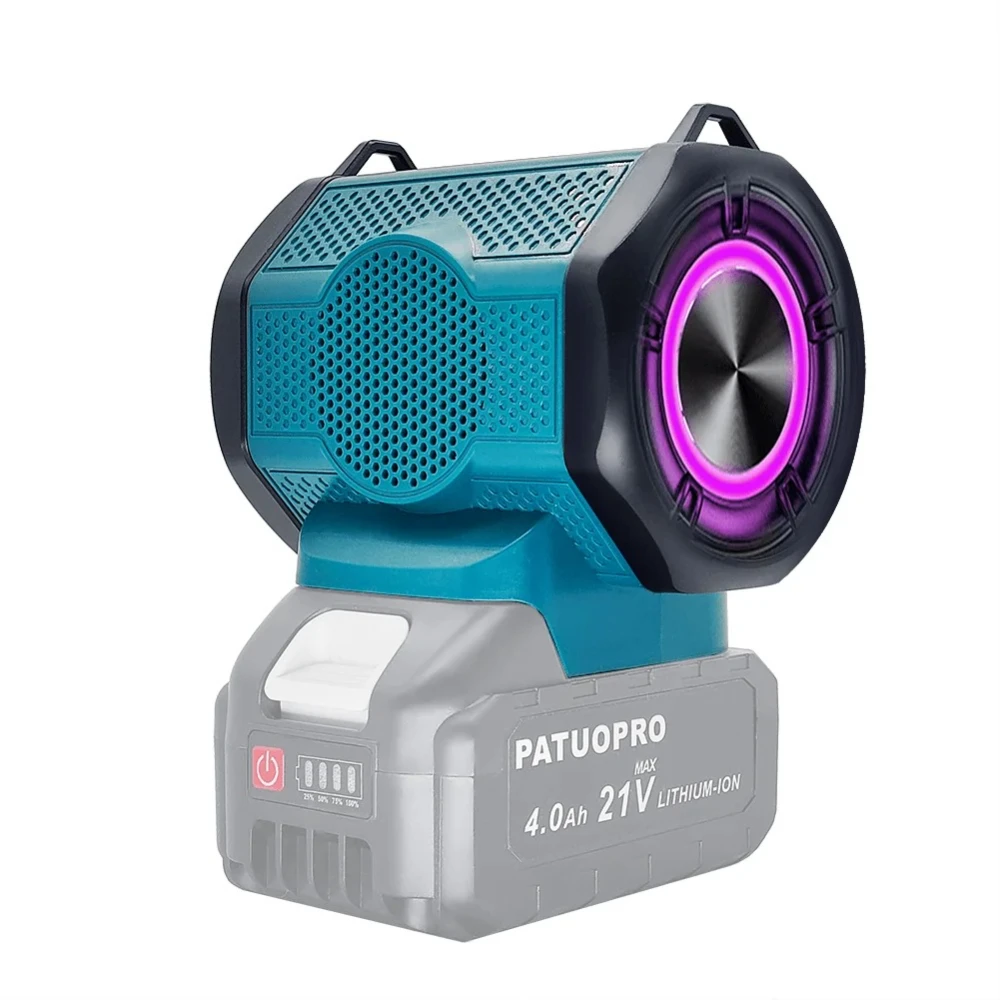 PATUOPRO Bluetooth Speaker for Worksite Camping and Parties fit Makita ...