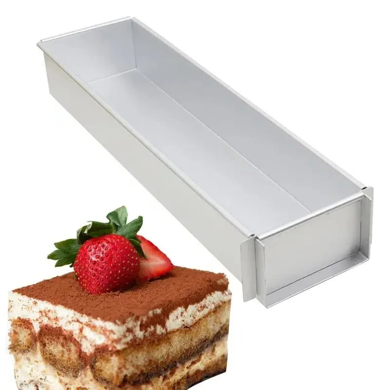 Molde-para-pastel-de-Tiramis-extra-ble-rectangular-antiadherente-aleaci-n-de-aluminio-bricolaje ...