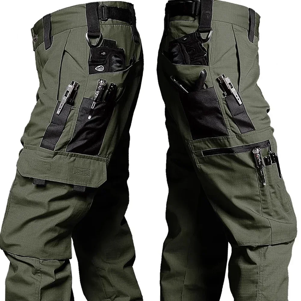 Tactical Pants Men Pants Windproof Waterproof Workwear Tactical ...
