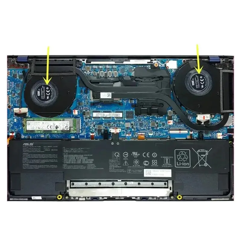 90NEW Laptop CPU Cooling Fan For ASUS ZenBook 15 UX533F,/UX533FD ...