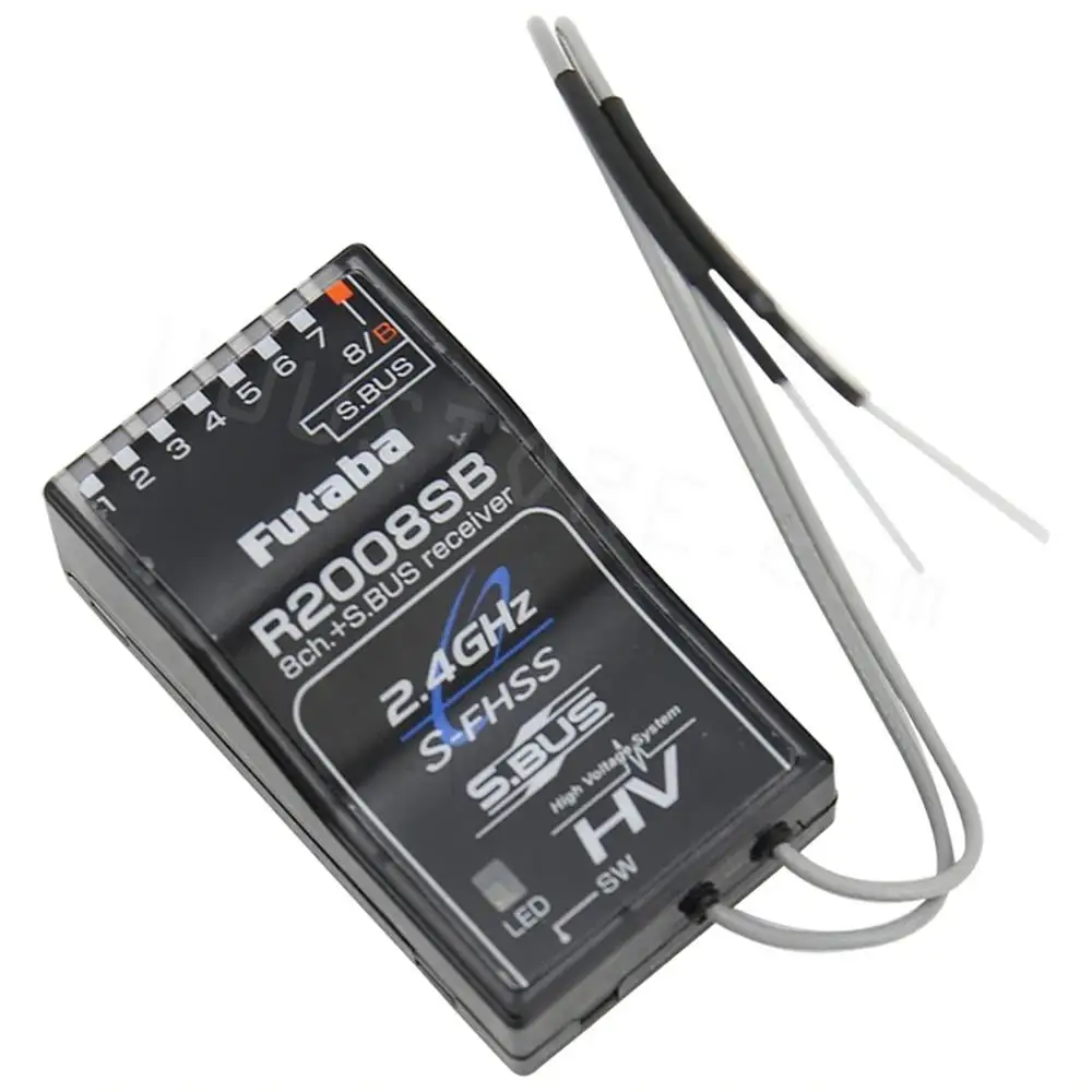 Futaba R2008SB 2.4G S-FHSS 8 Channel S.Bus High Voltage Receiver for ...