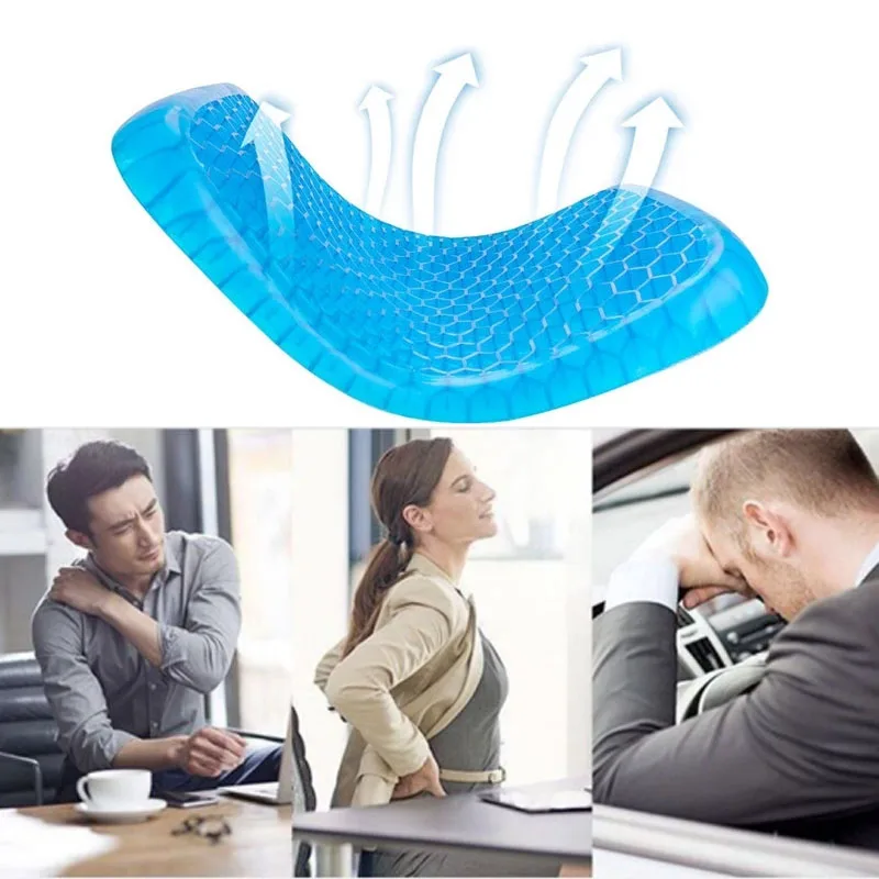 Almofada-do-assento-Respir-vel-Butt-Pad-Ice-Pad-Gel-Honeycomb-Ddesign ...