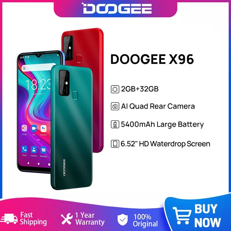 Doogee-X96-celulares-6-52-HD-Waterdrop-tela-2GB-RAM-32GB-ROM-Octa-Core ...