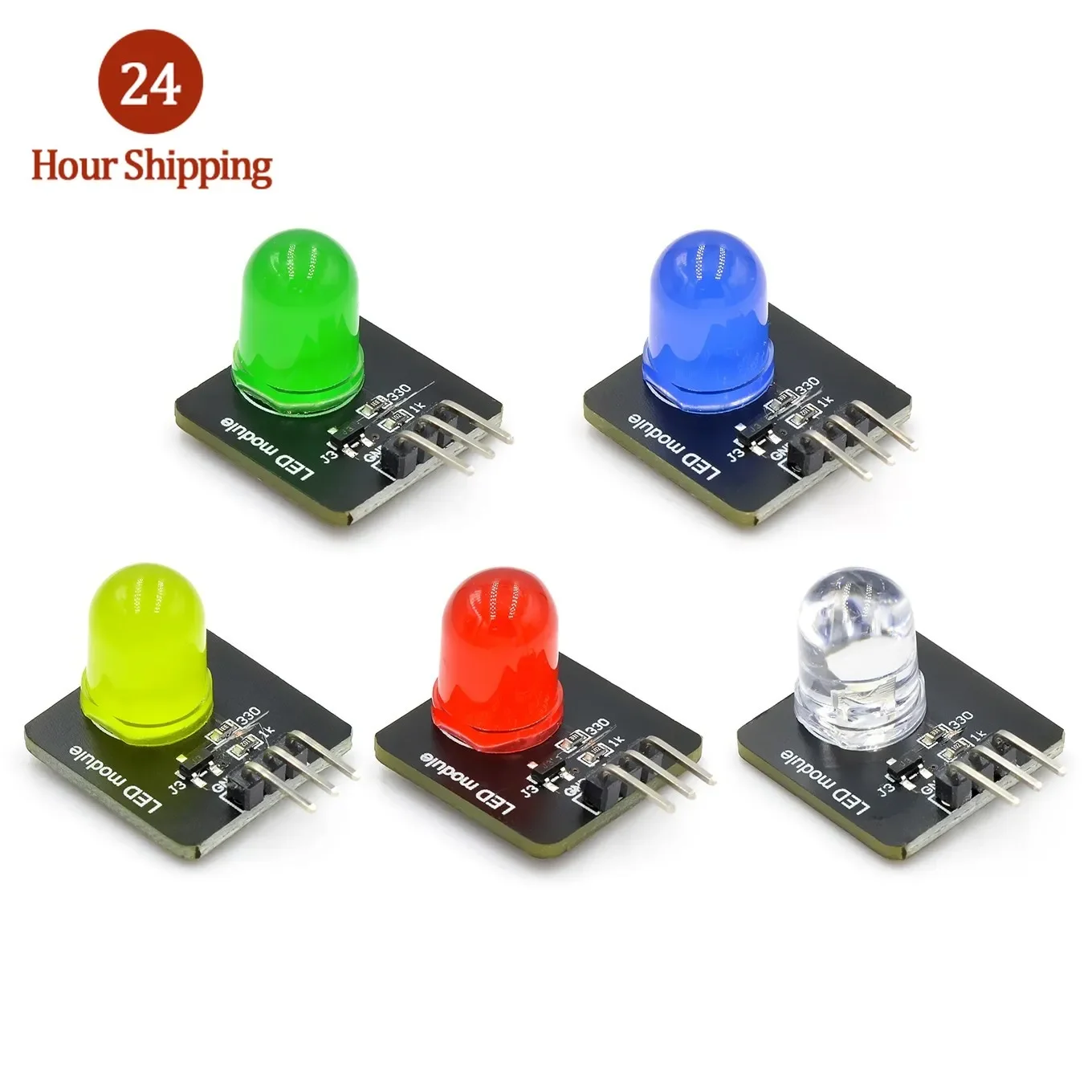 Smart-Electronic-building-block-10mm-LED-light-emitting-module ...