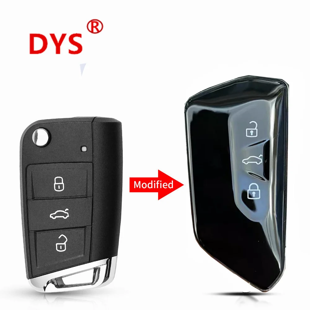 DYS-Modificado-Car-Remote-Shell-Case-Chave-VW-Golf-MK8-Jetta-T-Cross ...