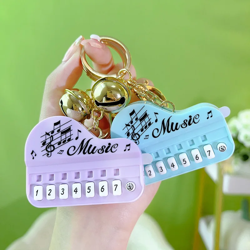 Popular-Light-Up-Piano-keychain-New-Mini-Keyboard-Game-Console-Key ...