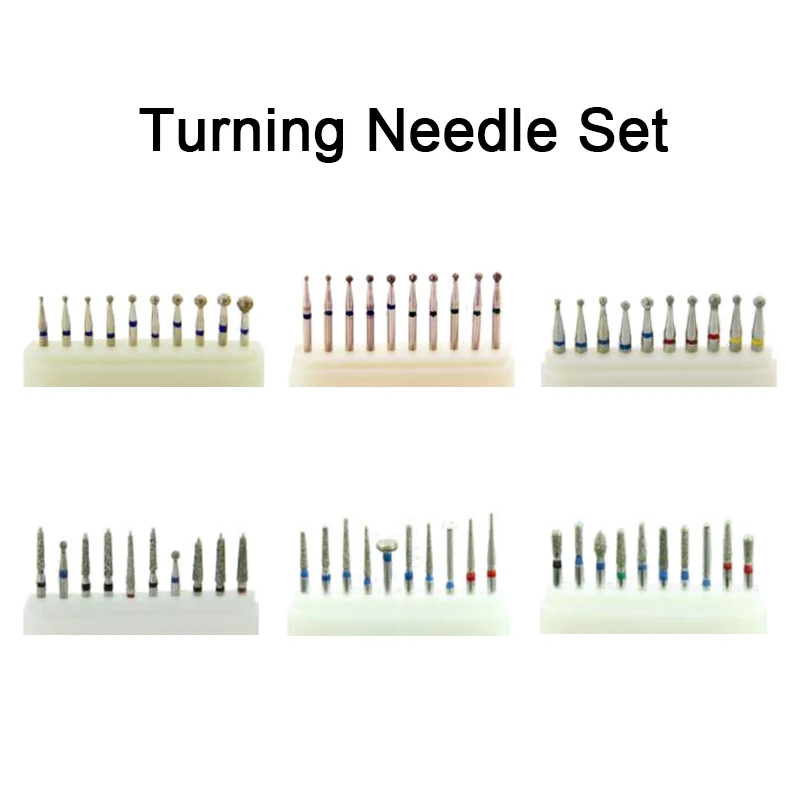 10pcs-Dental-Diamond-Burs-Safe-End-Diamond-Preparation-Burs-Dentistry ...