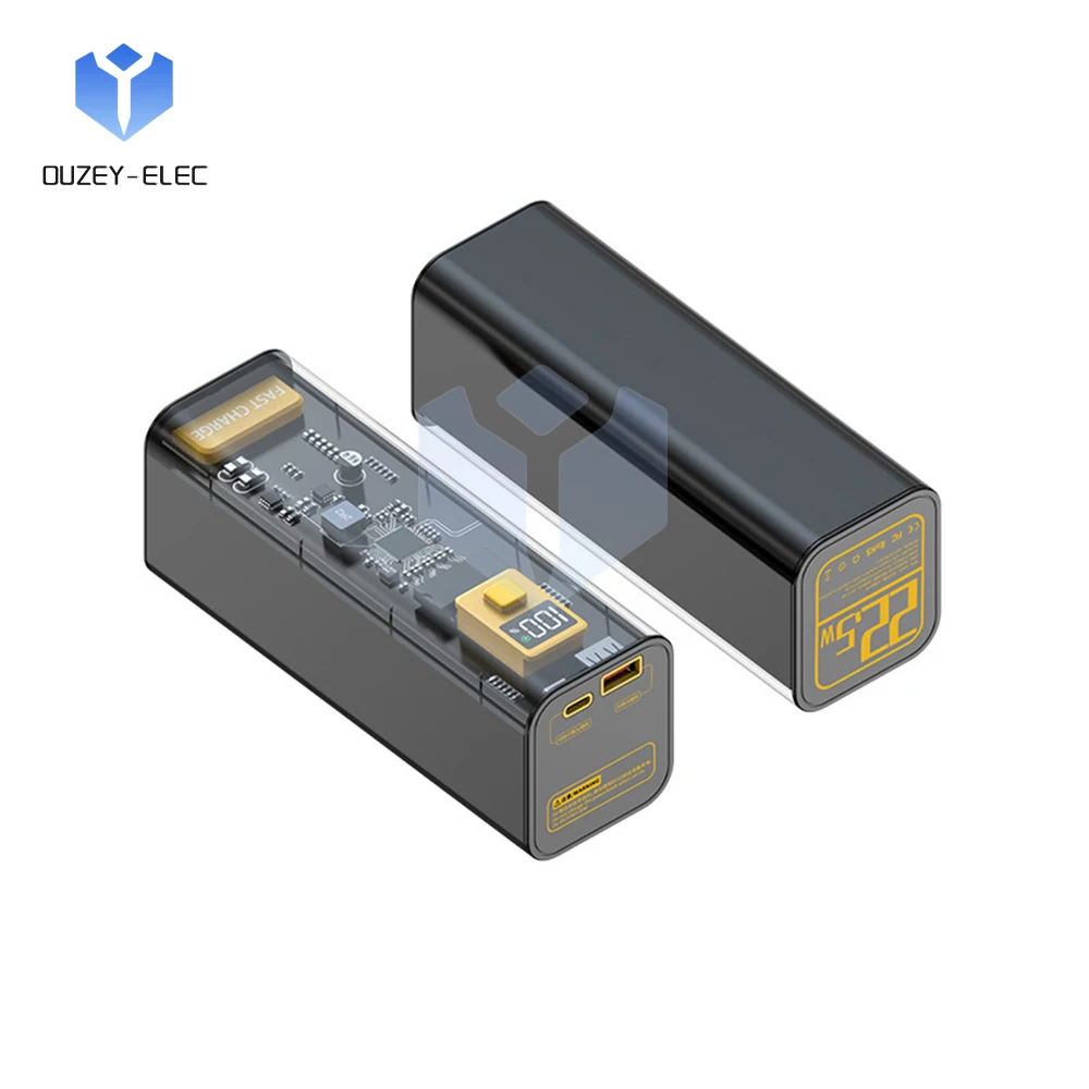 DIY-40000mAh-Mobile-Power-22-5W-Power-Bank-Fast-Charge-Input-Output ...