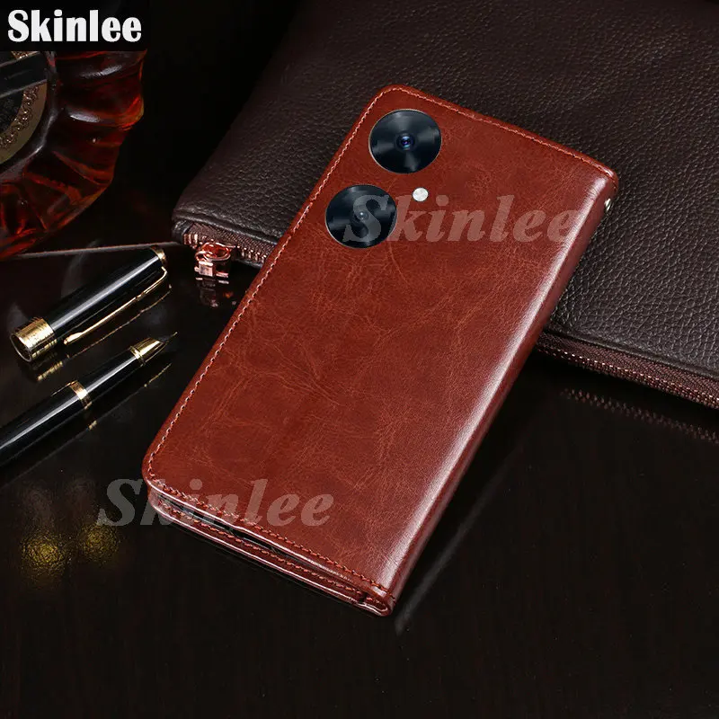 Skinlee-For-Huawei-Nova-11i-Flip-Case-Leather-Wallet-Card-Pocket-Shell ...
