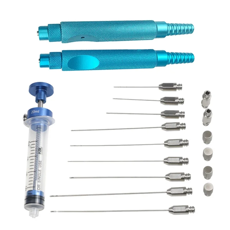 Liposuction-Micro-Cannula-Aspiration-Cannula-Metal-Connector-Titanium ...