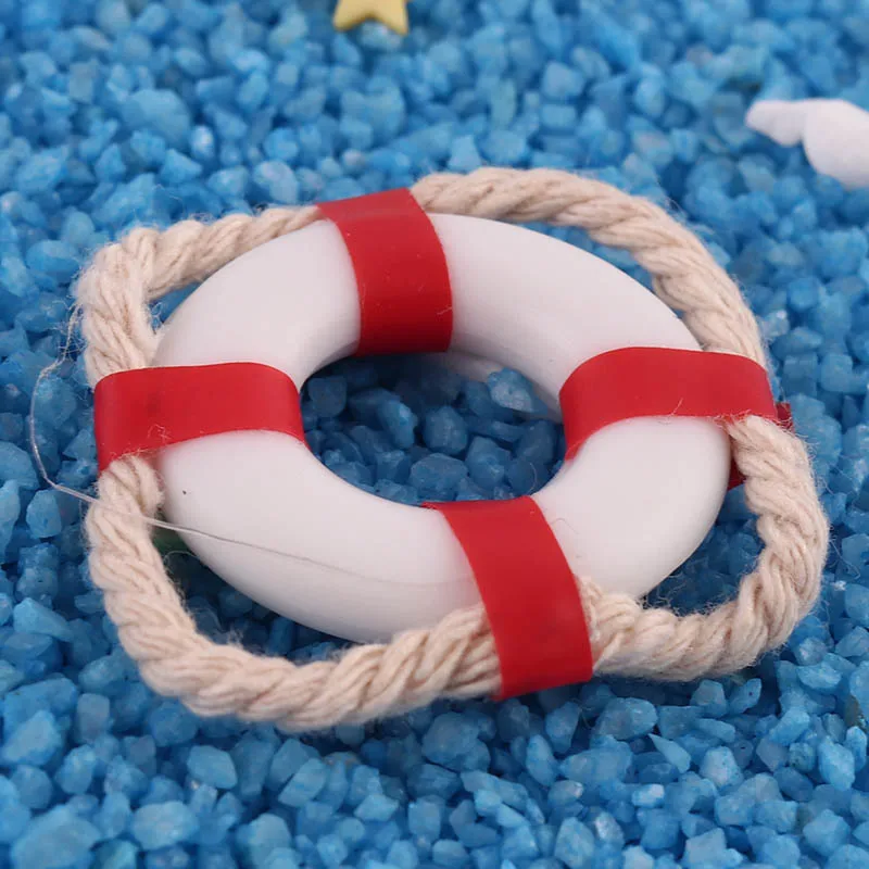 1Pc-1-12-Dollhouse-Miniature-Life-Ring-Life-Buoy-Mini-Resin-Simulation ...