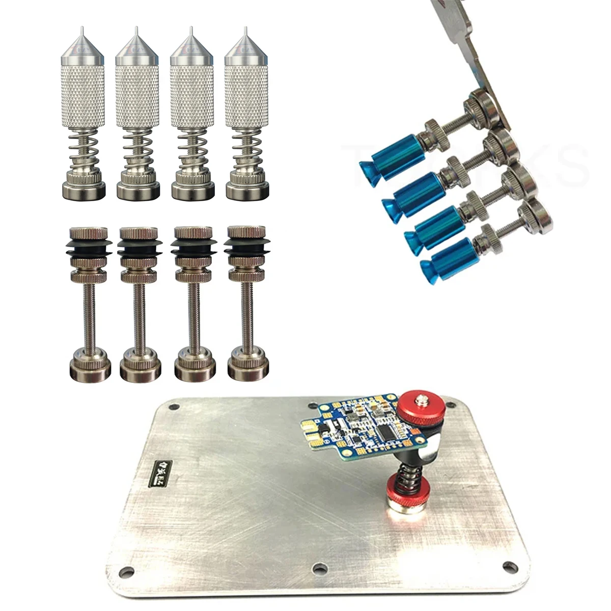 Pince-ressort-d-aspiration-magn-tique-de-bain-support-de-carte-PCB ...