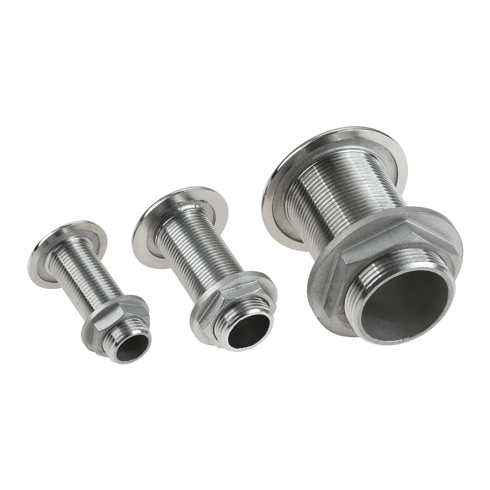 Marine-316-Stainless-Steel-Yacht-Boat-Thru-Hull-Fitting-Connector-Full ...