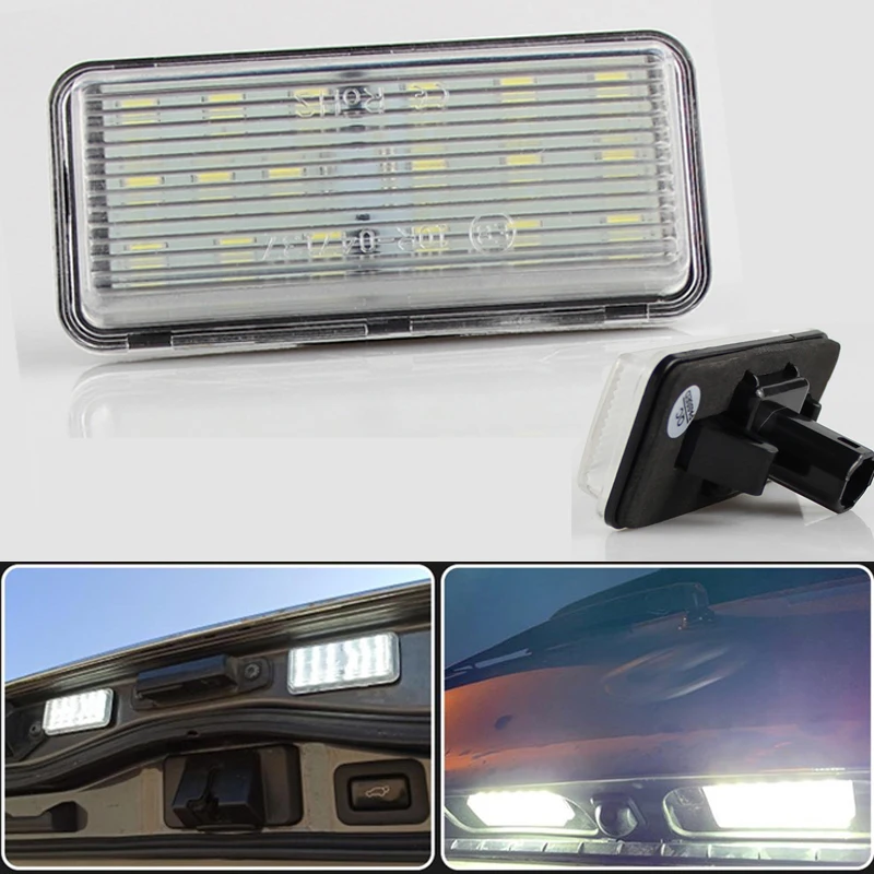 2pcs-Canbus-Led-Number-Plate-Light-For-Lexus-LX470-LX570-Toyota-Land ...