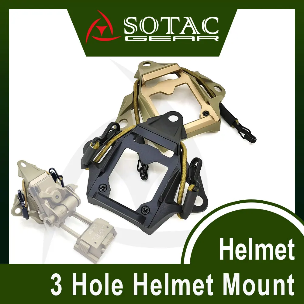 SOTAC-Aluminum-CNC-Hunting-Helmet-Mount-Bracket-Night-Vision-Mounting ...
