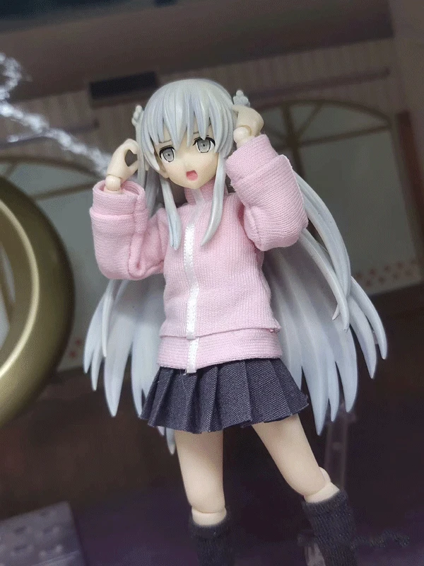 1-12-Scale-Clothes-Coat-falda-modelo-para-6-azone12-figma-shf-figura ...