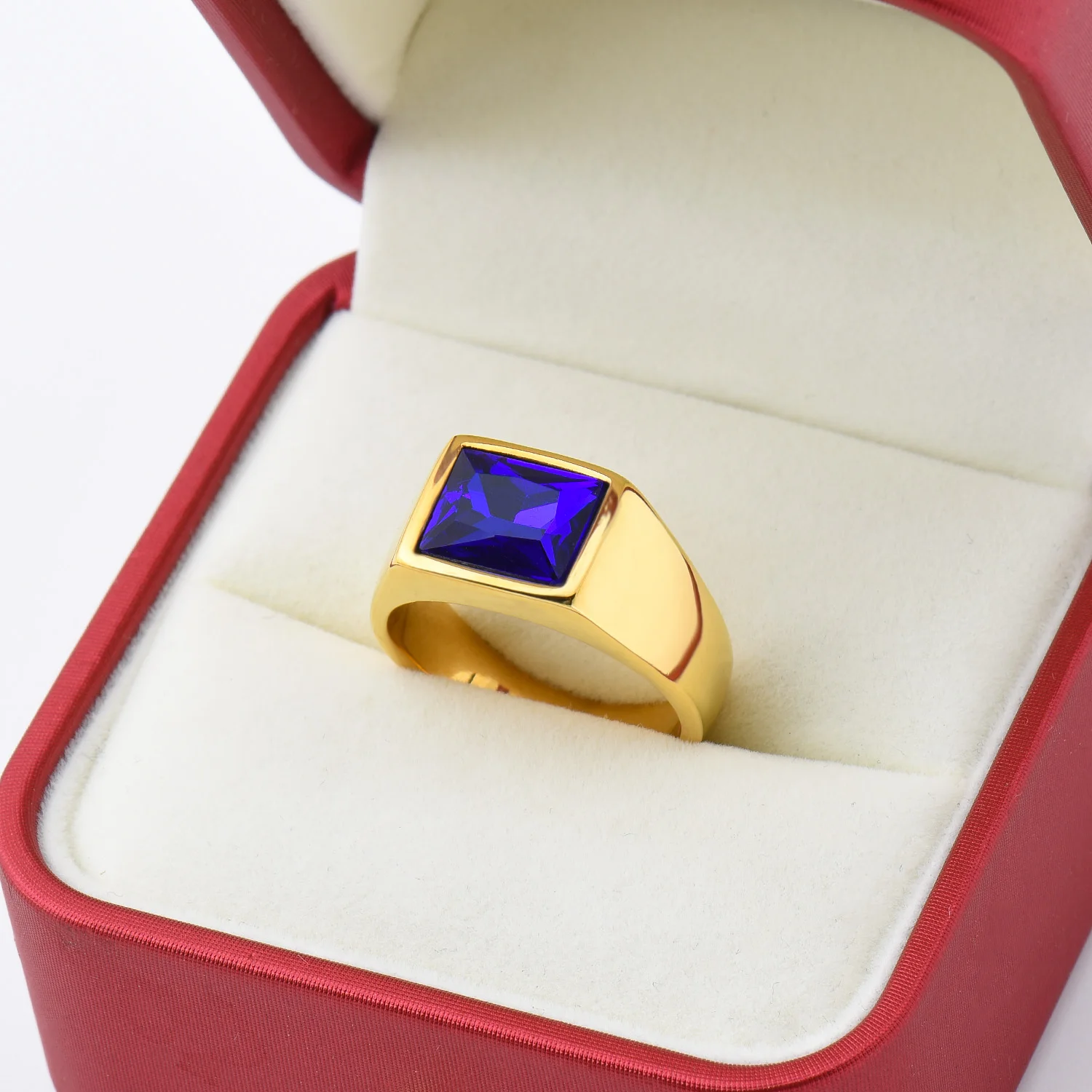 1pc-Man-Women-Gemstone-Style-Wedding-Titanium-steel-ring-Fashion-Men-s ...