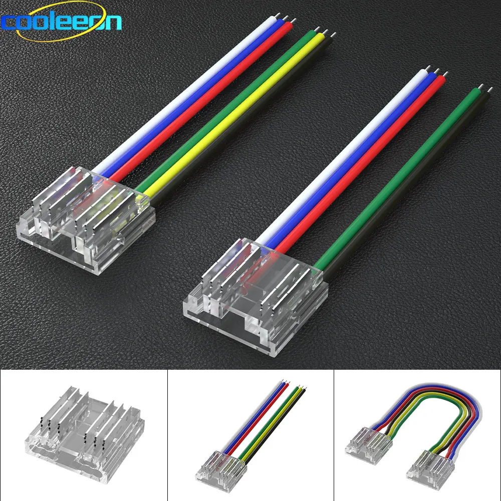 5pin Connector Led Strip Rgbw | Led Strip Rgbw Connector 6pin - 5pin ...