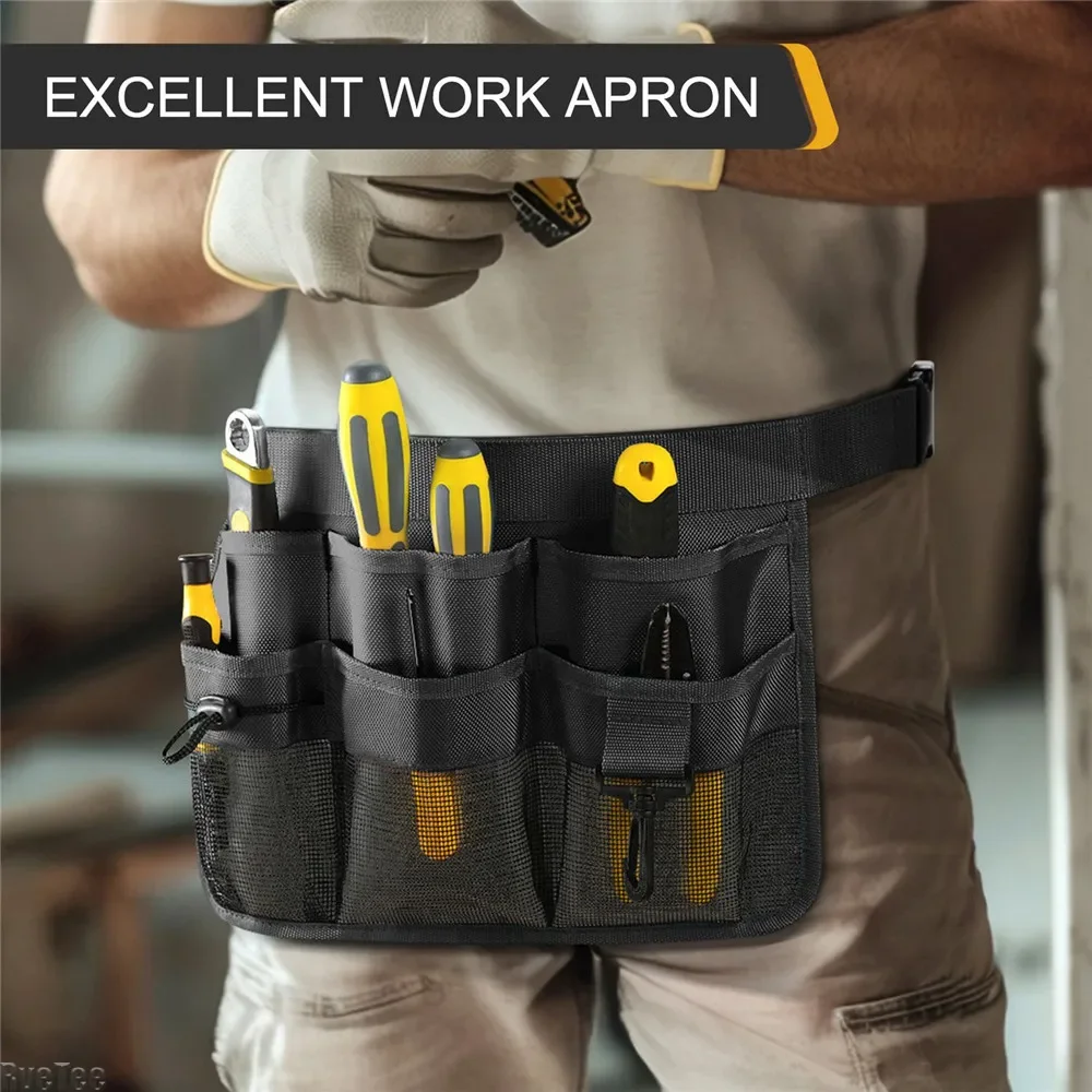 Multifunctional-Tool-Waist-Bag-with-6-Pockets-Electrician-Toolkit-with ...