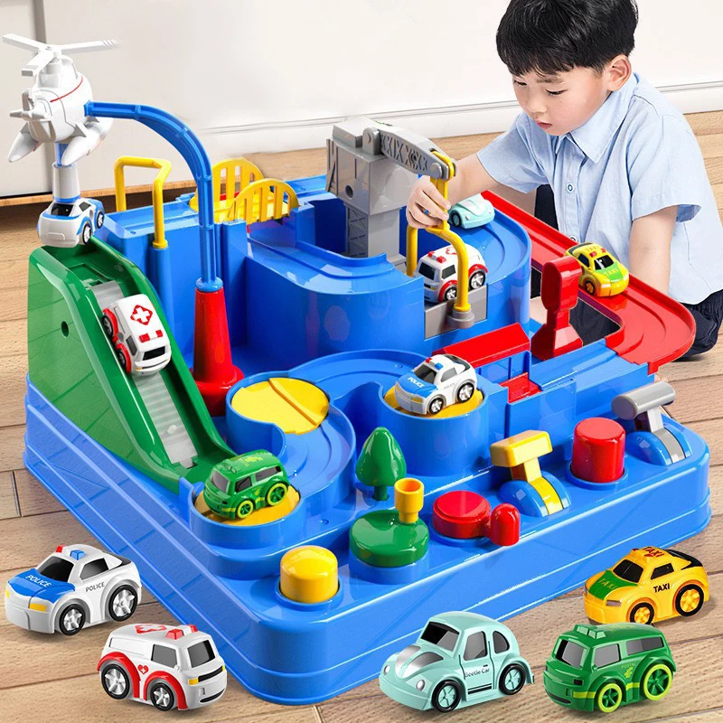 Children-Racing-Rail-Car-Model-Educational-Toy-Track-Adventure-Game ...
