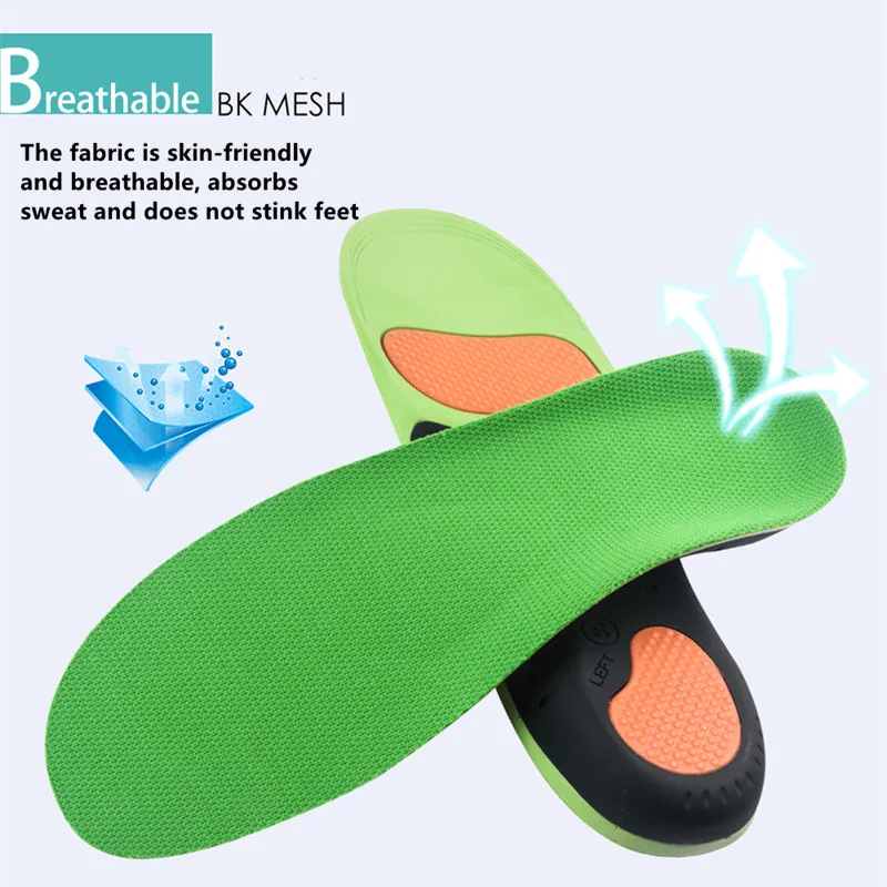 Les types-Semelles orthopédiques EVA en Silicone, Support'arc, Inserts ...