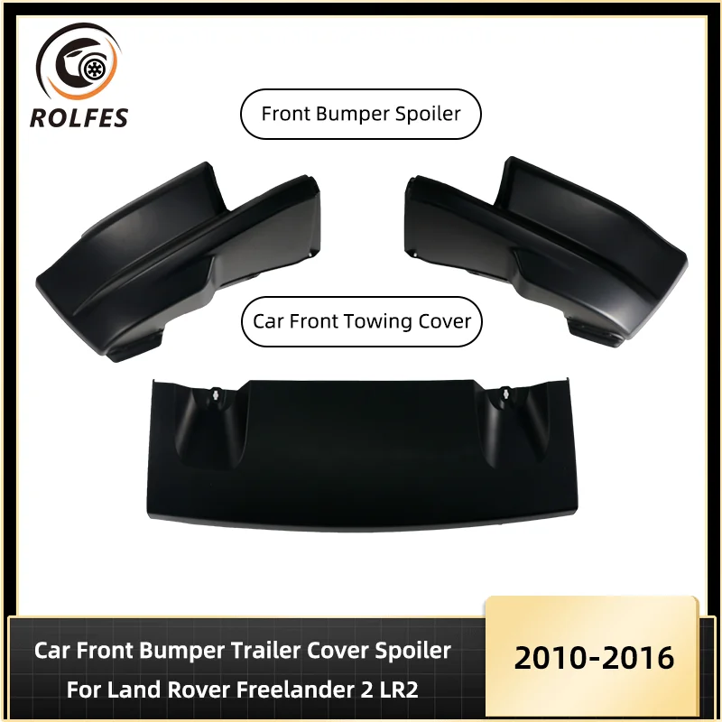 ROLFES Car Front Bumper Trailer Cover Spoiler For Land Rover Freelander ...