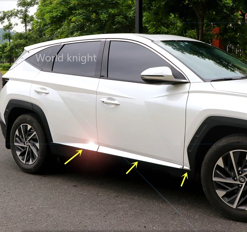 Car-Styling-For-Hyundai-Tucson-NX4-2021-2022-ABS-Carbon-fibre-Side-Door ...