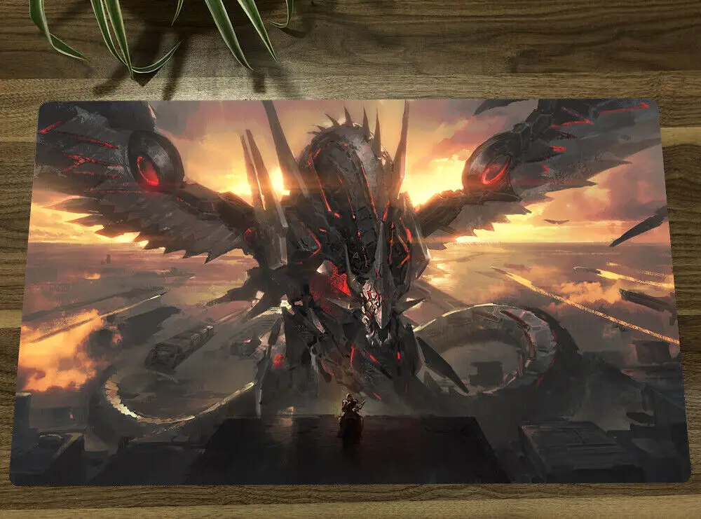 New YuGiOh Cyber Dragon Infinity Playmat TCG CCG Board Trading Card ...