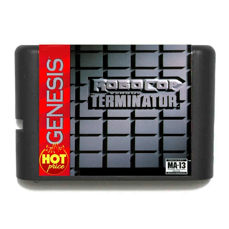 New-Arrival-Robocop-Versus-the-Terminator-16bit-MD-Game-Card-For-Sega ...