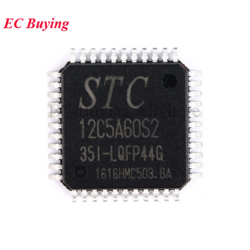 STC12C5A60S2-STC12C5A60S2-35I-STC-12C5A60S2-LQFP44-Enhanced-1T-8051 ...