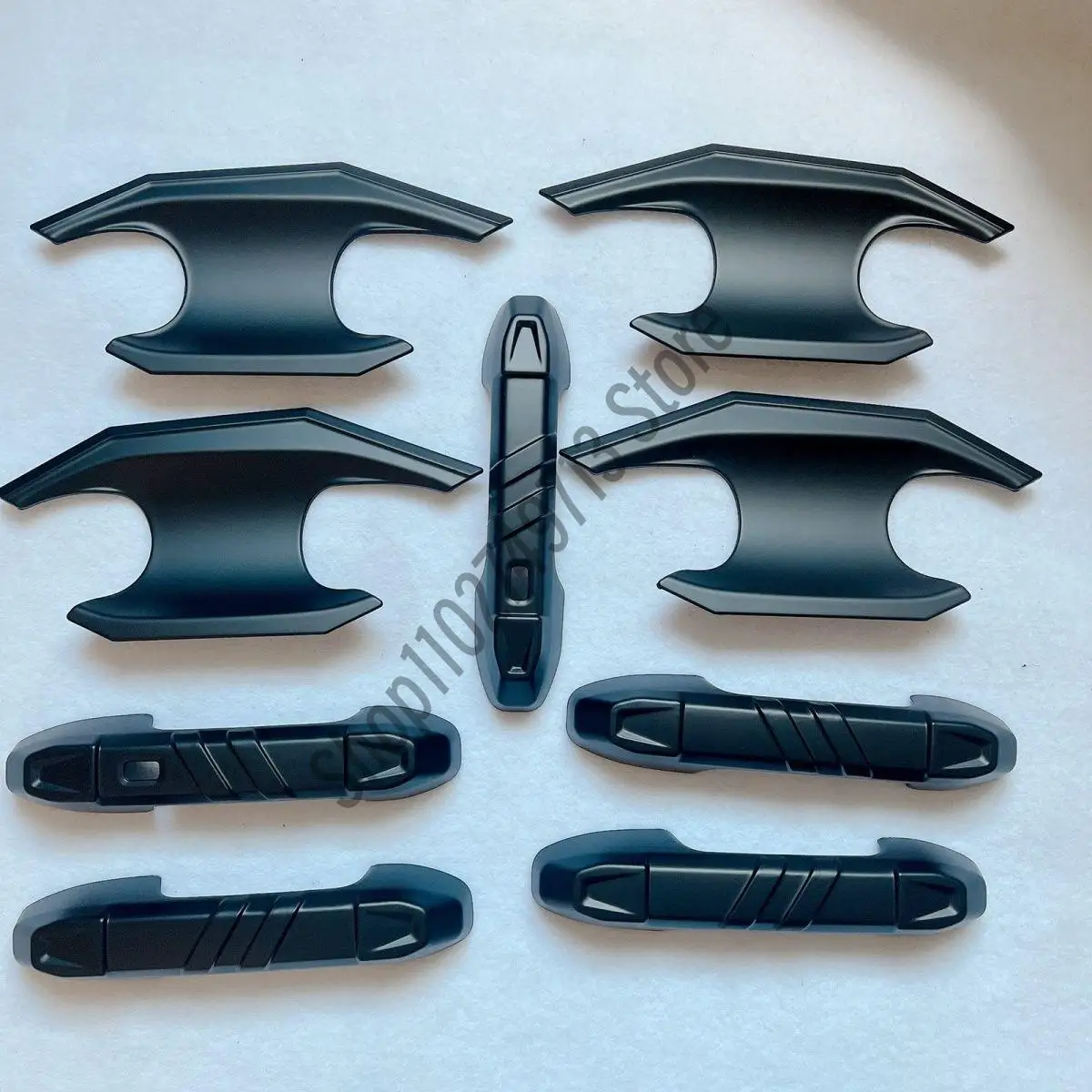 Car-Accessories-for-JETOUR-T2-2023-2024-ABS-Matte-black-Door-Handle ...