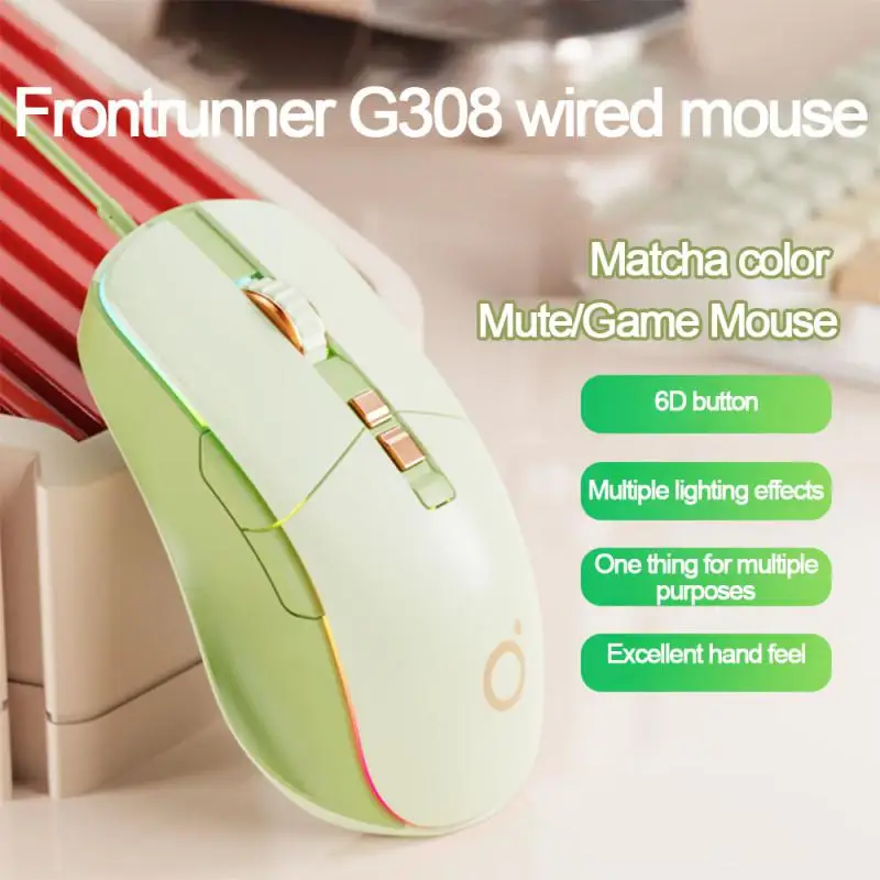 G308-Mouse-mec-nico-com-fio-para-meninas-mouse-bonito-de-alto-valor-5 ...